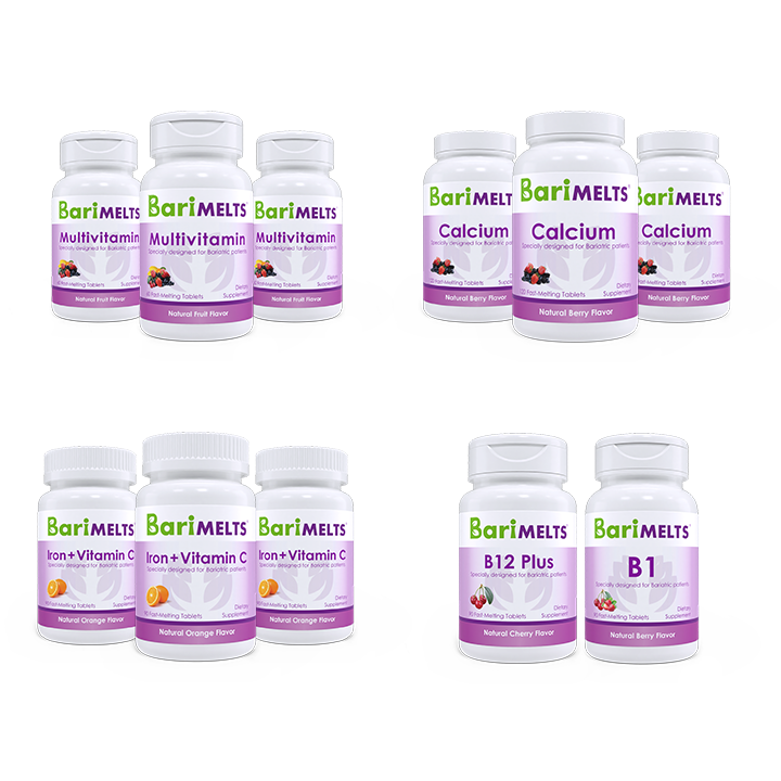 Bariatric Vitamin Packs & Bundles - Post-Surgery Nutrition – Barimelts