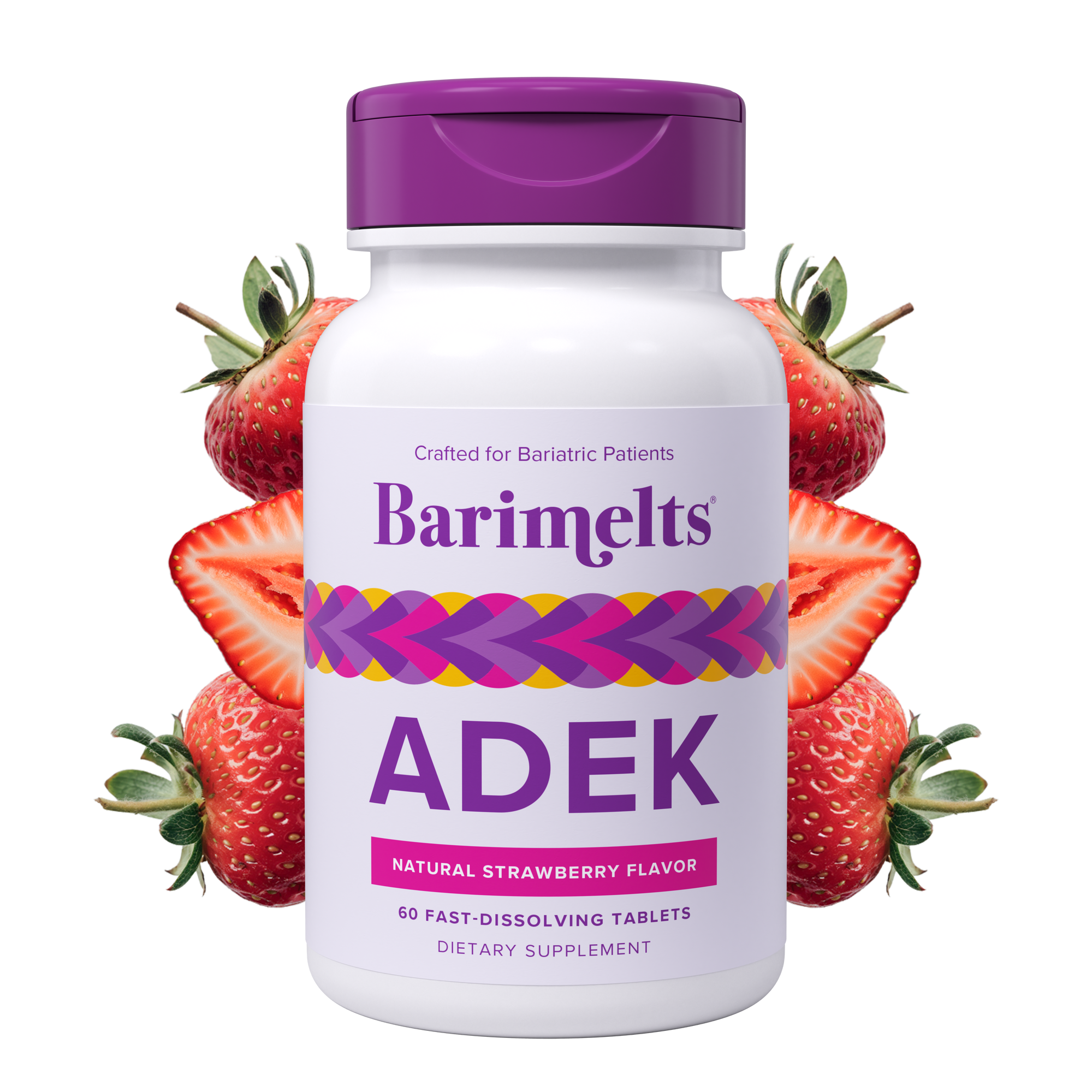ADEK Vitamins | 60 Ct | Fast-Dissolving | Barimelts