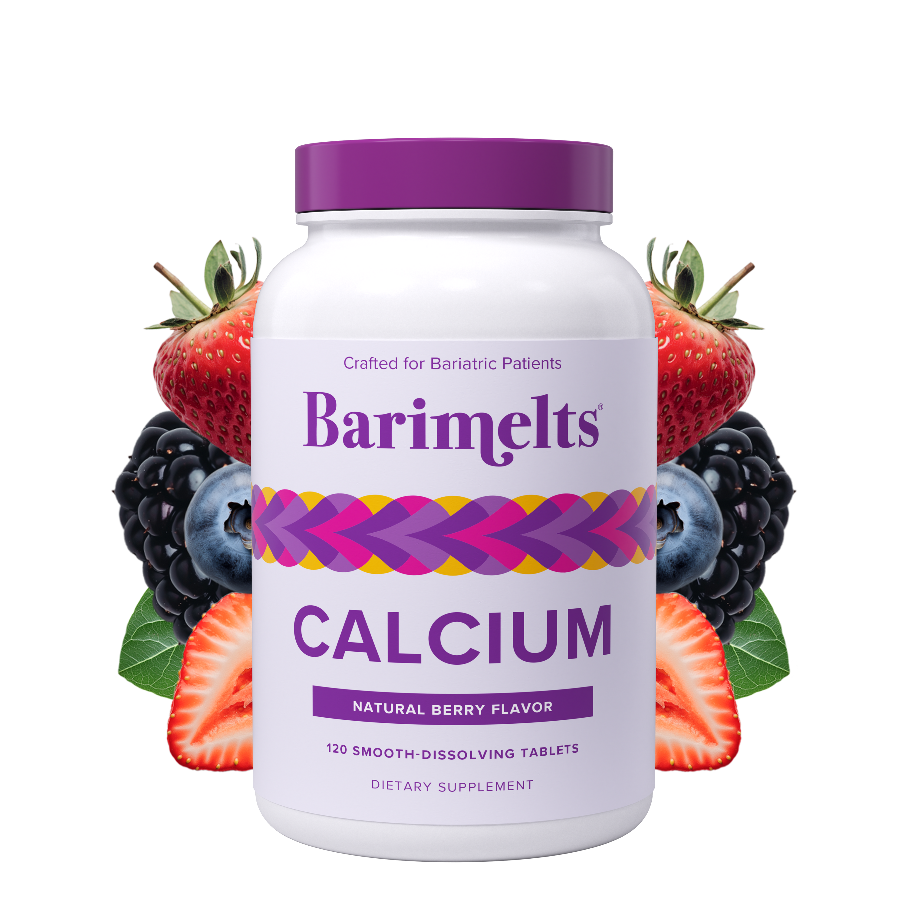 Calcium Citrate | 120 Ct | Smooth-Dissolving | Barimelts