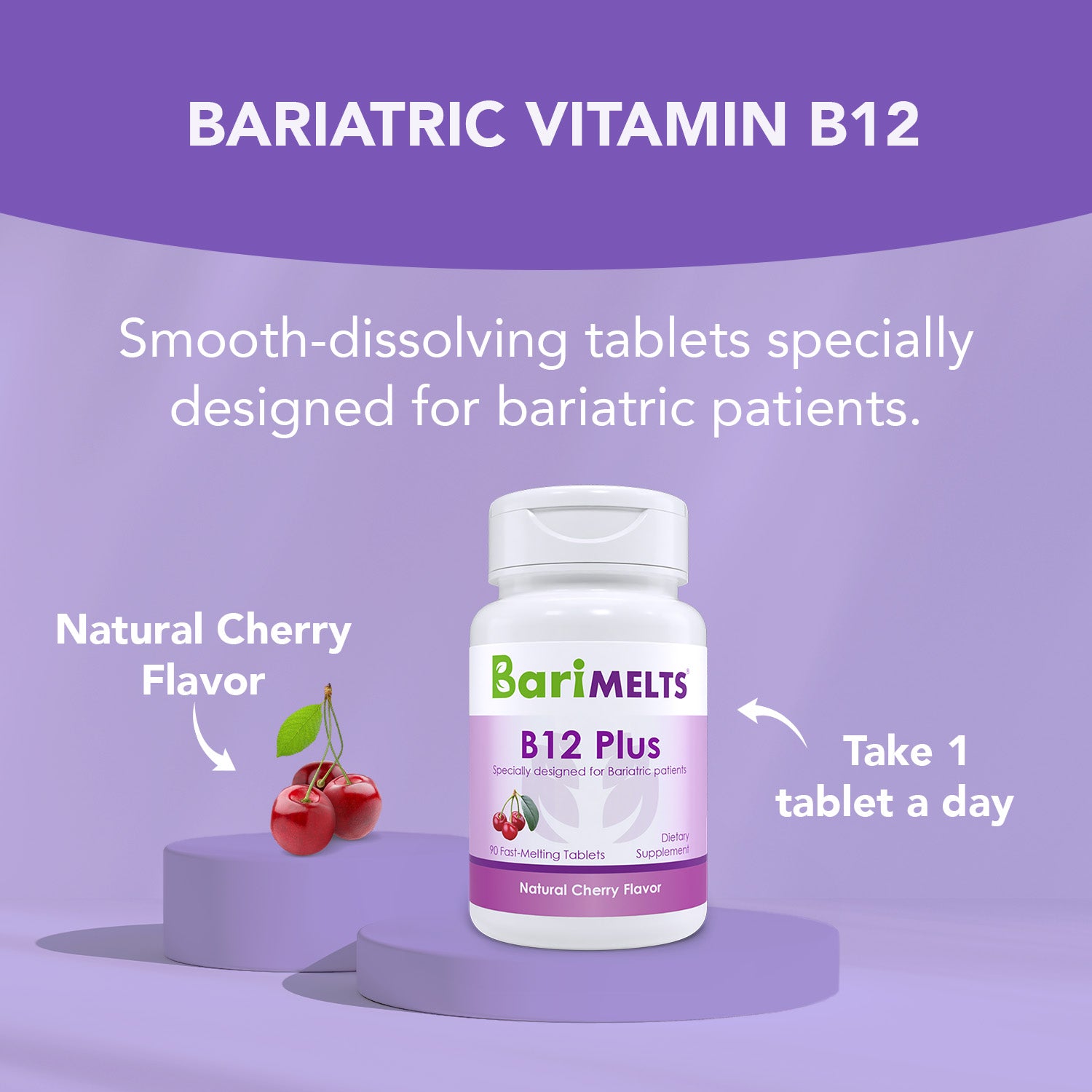B12 Plus - BariMelts Bariatric Vitamins