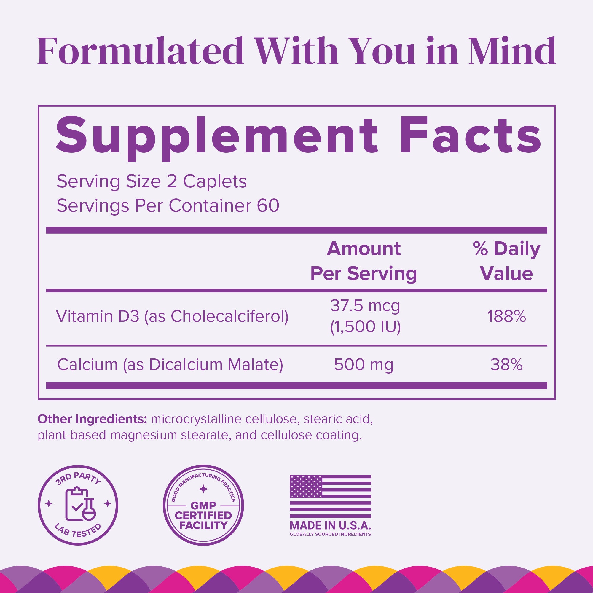 Quick-Glide™ Calcium Caplets for Bariatric Patients | 120 Ct | Easy-to ...